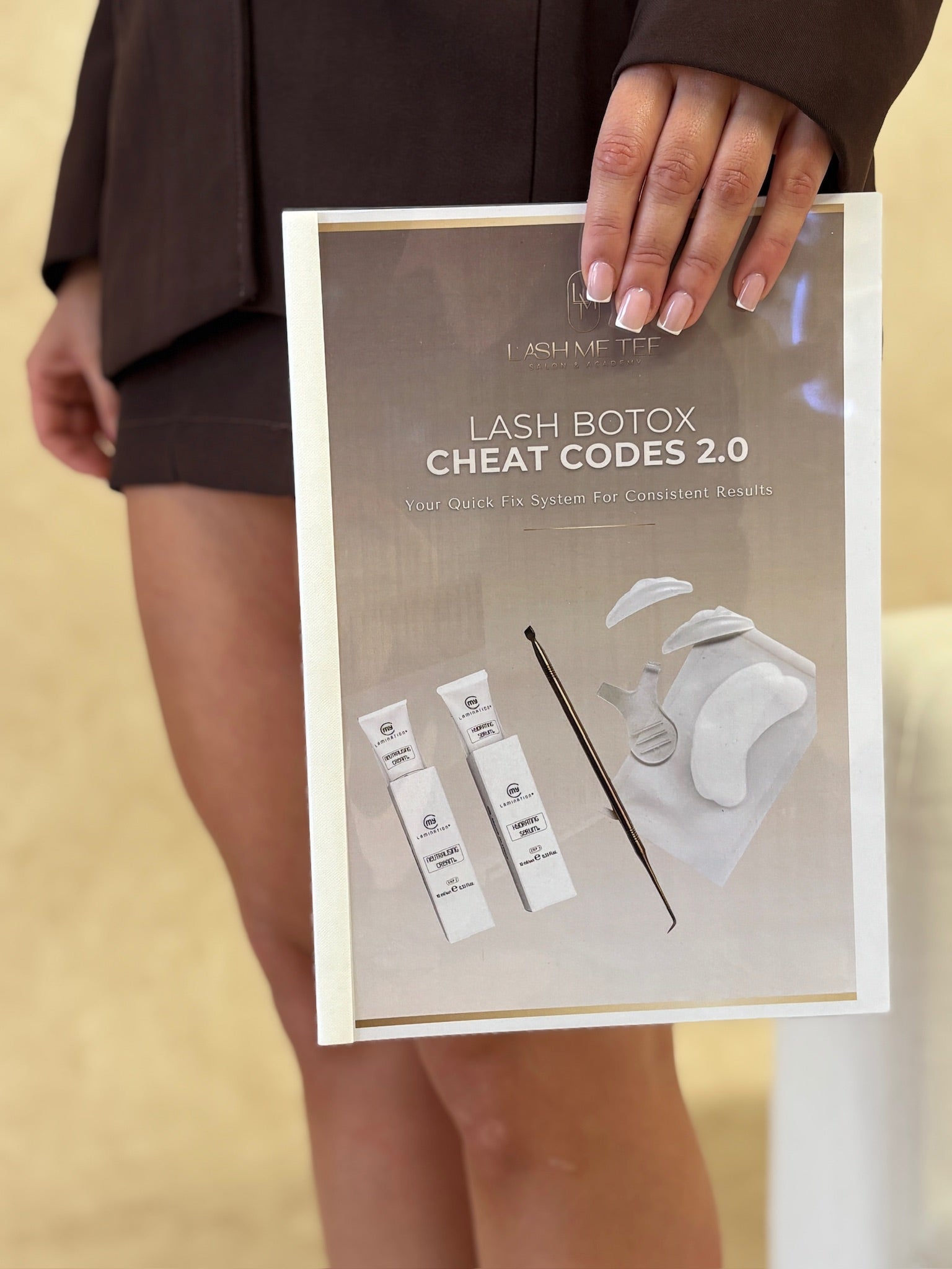 Lash Botox Cheat Sheet 2.0 – Lash Me Tee